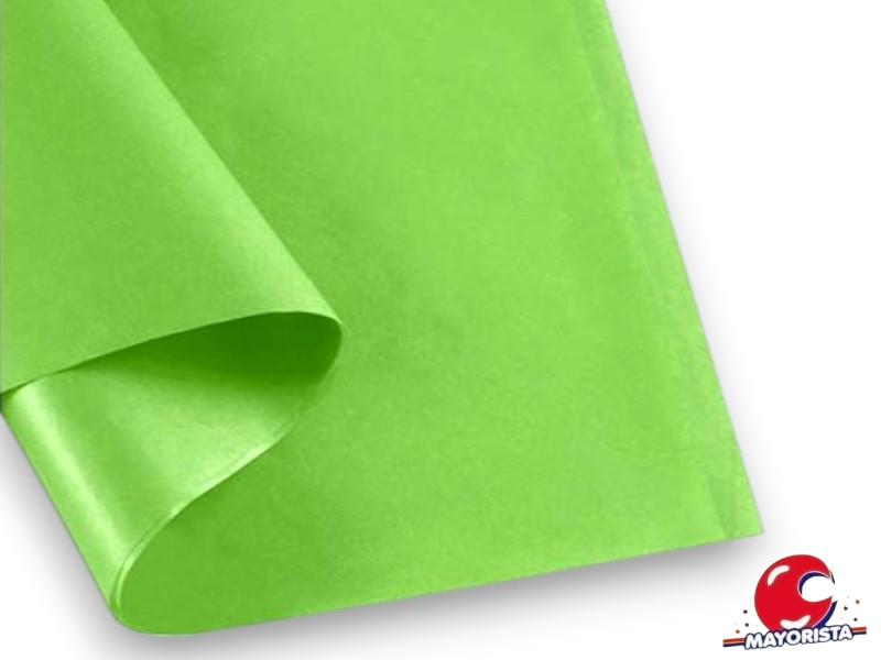 PAPEL SEDA VERDE MANZANA 50X70 - CARPEL