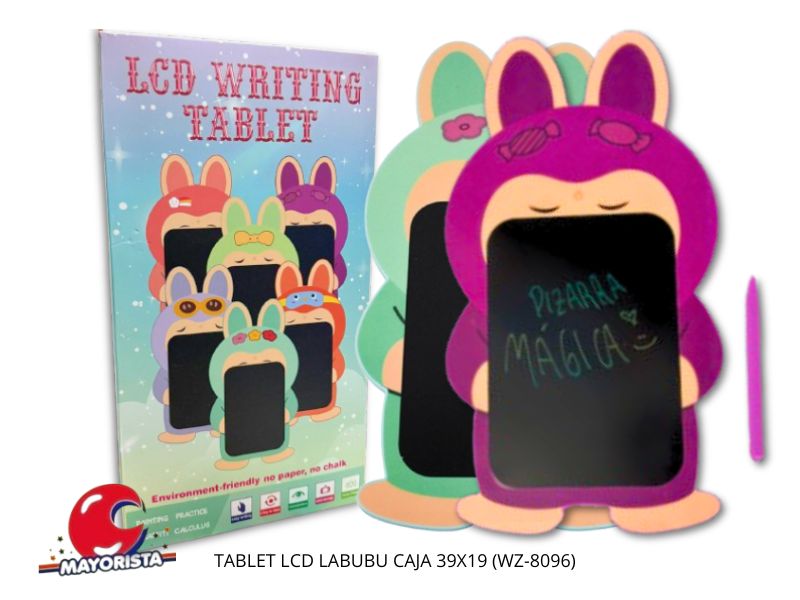 TABLET LCD LABUBU CAJA 34X19 (WZ-8096) WILY